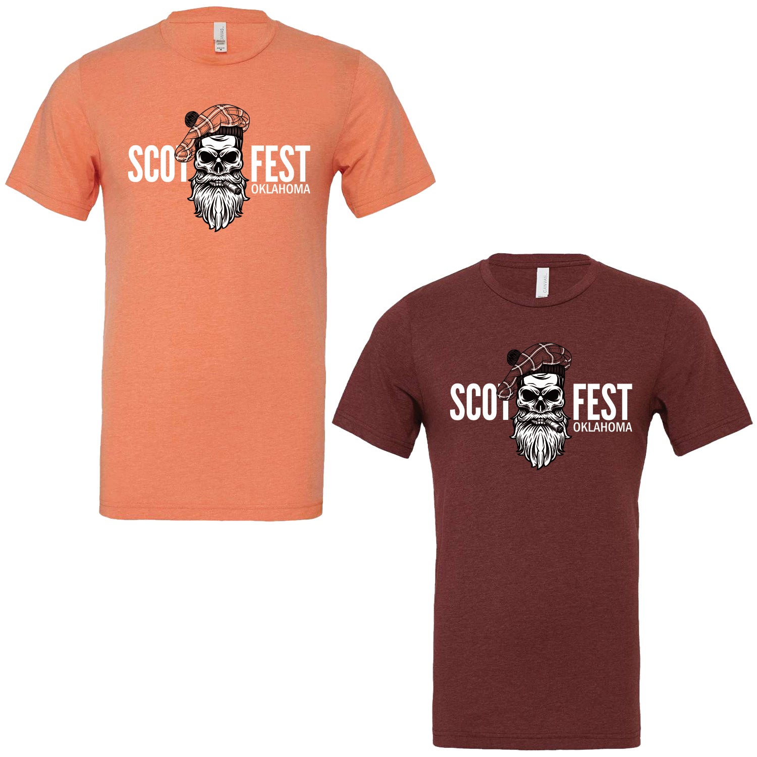 Scotfest 2023 "Skully" Unisex Short Sleeve T-Shirt – Scotfest Shop